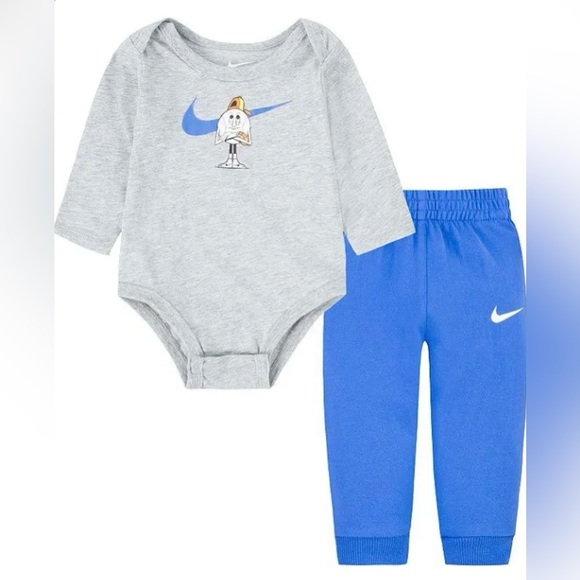 Nike | Matching Sets | Nwt Infant Nike Baseball Onesie Pants Set 6 ...